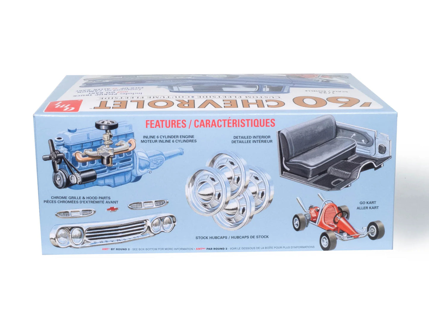 AMT 1960 Chevy Custom Fleetside Pickup with Go Kart – Innovative Slots