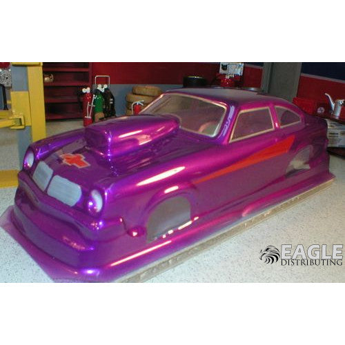 1975 Vega w/ hood scoop drag body clear Lexan WRPB20 – Innovative Slots